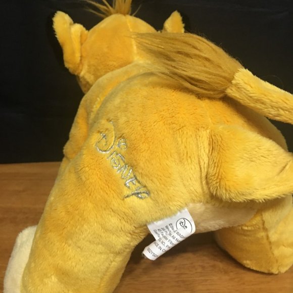 Disney | Toys | Disney Plush Simba Toy Stuffed Animal | Poshmark